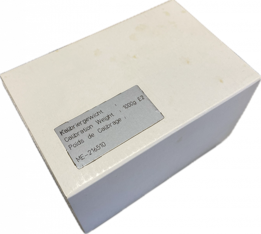 labstuff.eu - Mettler Toledo 1.000g E2 Kalibriergewicht