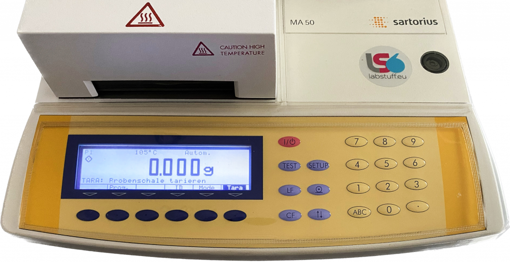 labstuff.eu - Sartorius MA50 Moisture Analyzer