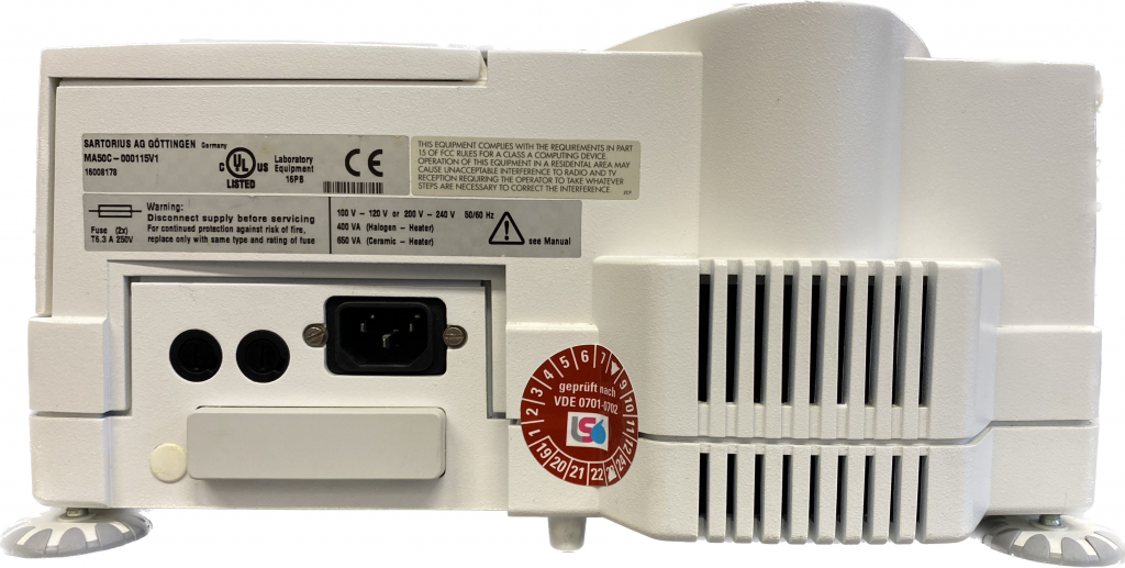 labstuff.eu - Sartorius MA50 Moisture Analyzer