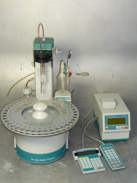 labstuff.eu - Metrohm KF756 Coulometer & 774 Oven Sample Processor