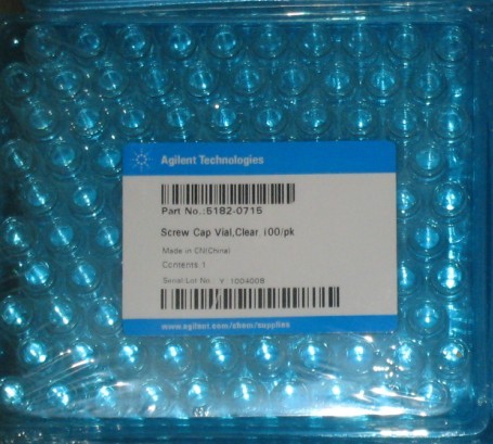 labstuff.eu - Agilent 5182-0715 Vial, screw top, clear with write-on ...