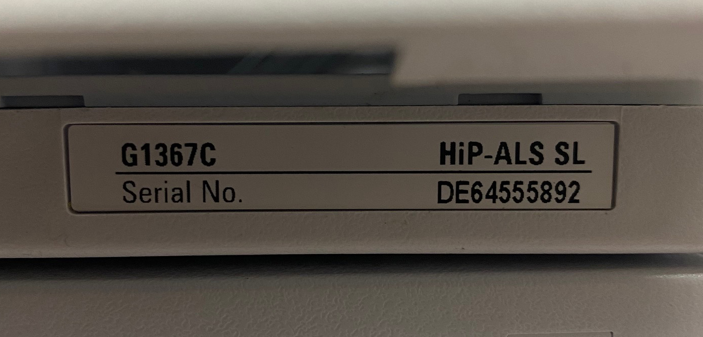 labstuff.eu - Agilent 1200 HPLC System with DAD, Wellplate Sampler, Computer, Software, Service ...