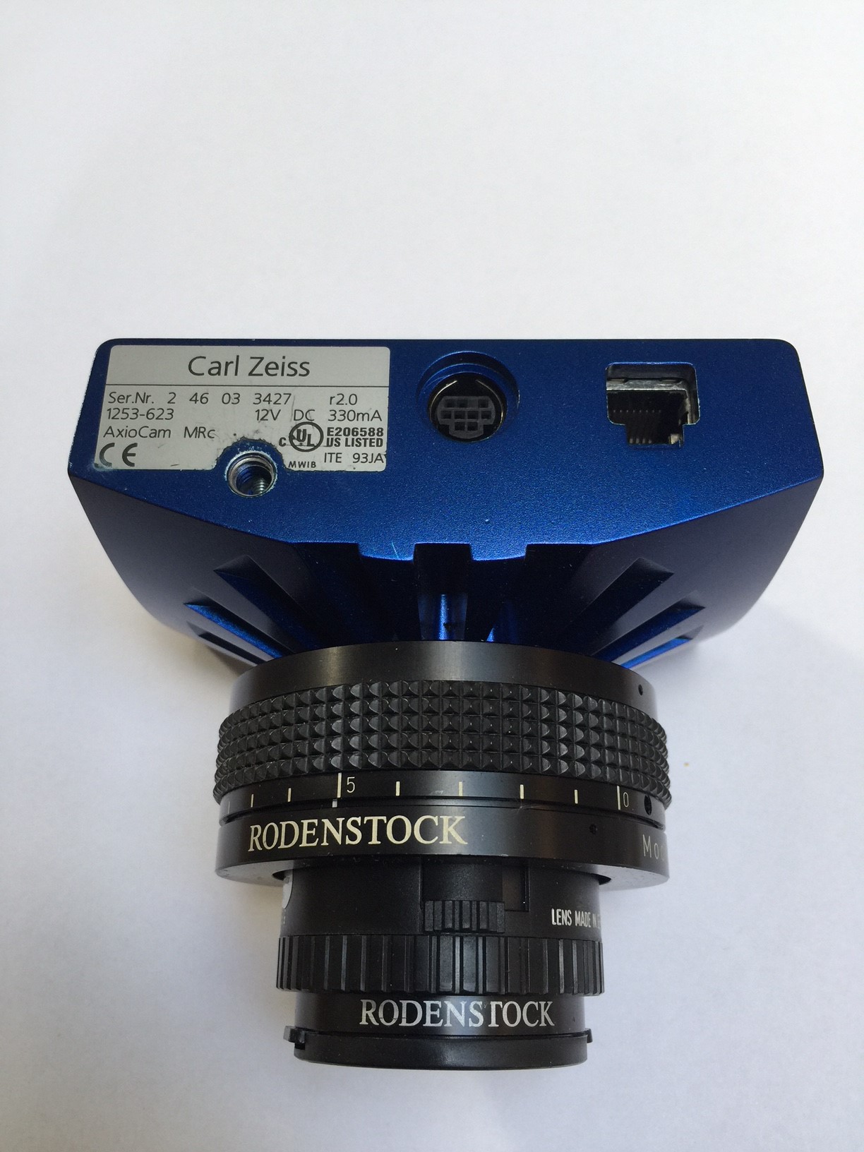 labstuff.eu - Zeiss AxioCam MRc with Rodenstock Rodagon f=50mm 1:2,8 ...