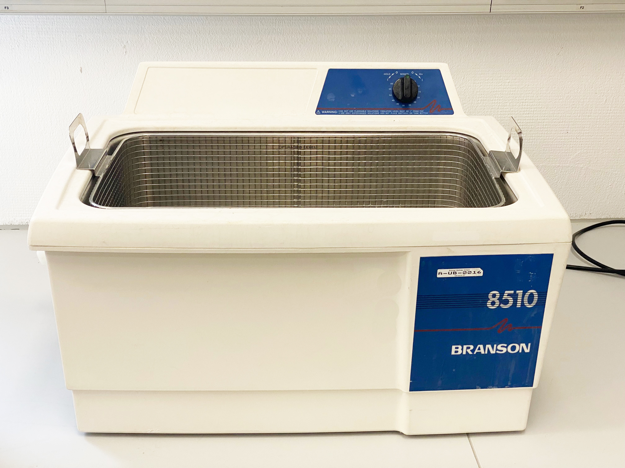 labstuff.eu - Branson 8510E-MT Ultraschallbad, 20 Liter, Einhängekorb ...