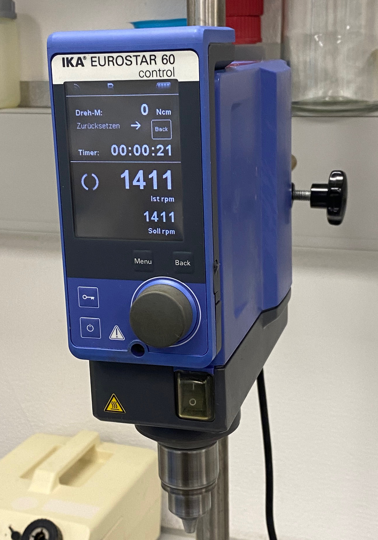 labstuff.eu - IKA EUROSTAR 60 control Universal laboratory stirrer