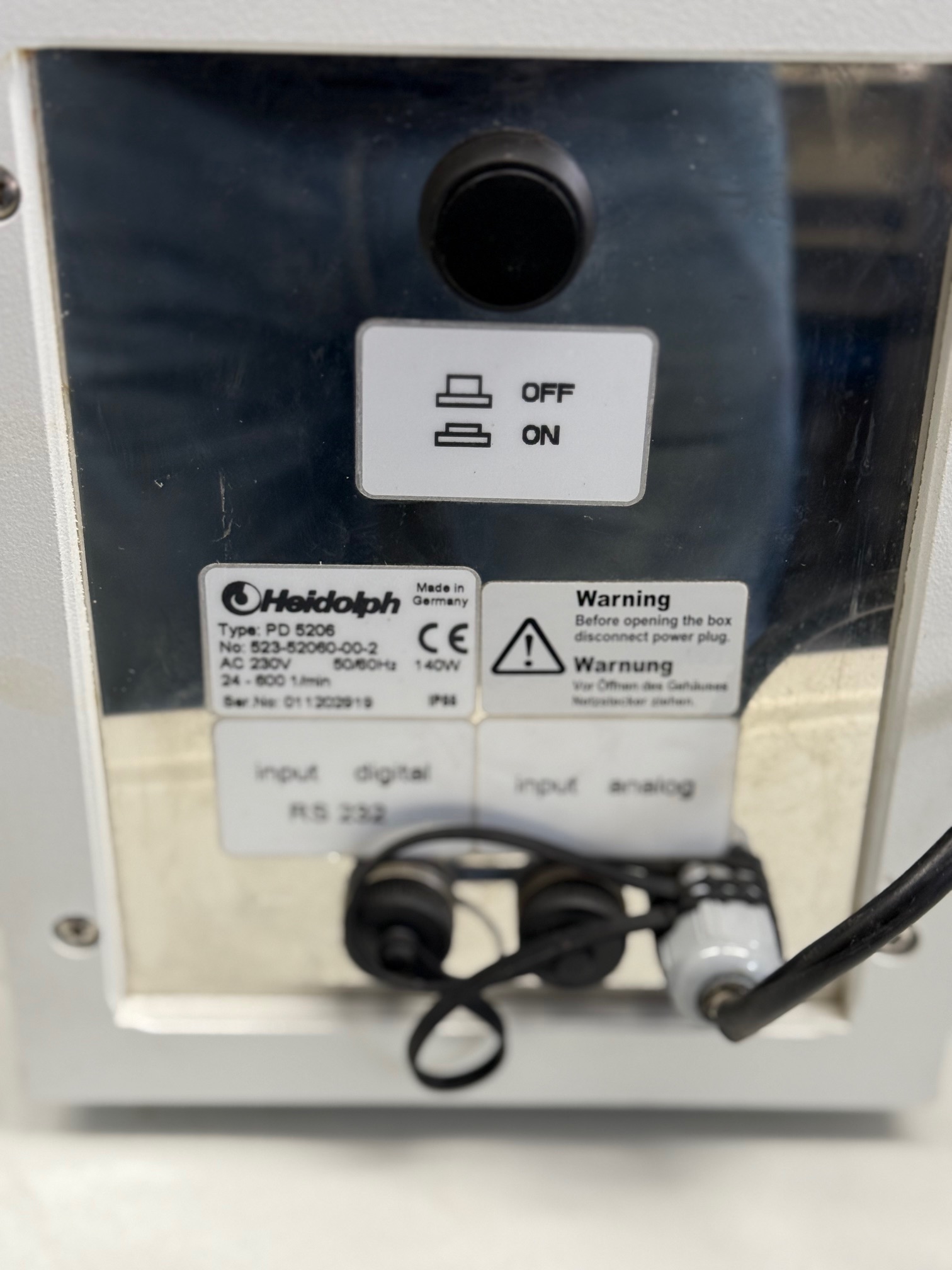 labstuff.eu - Peristaltic pump Heidolph Pumpdrive PD 5206