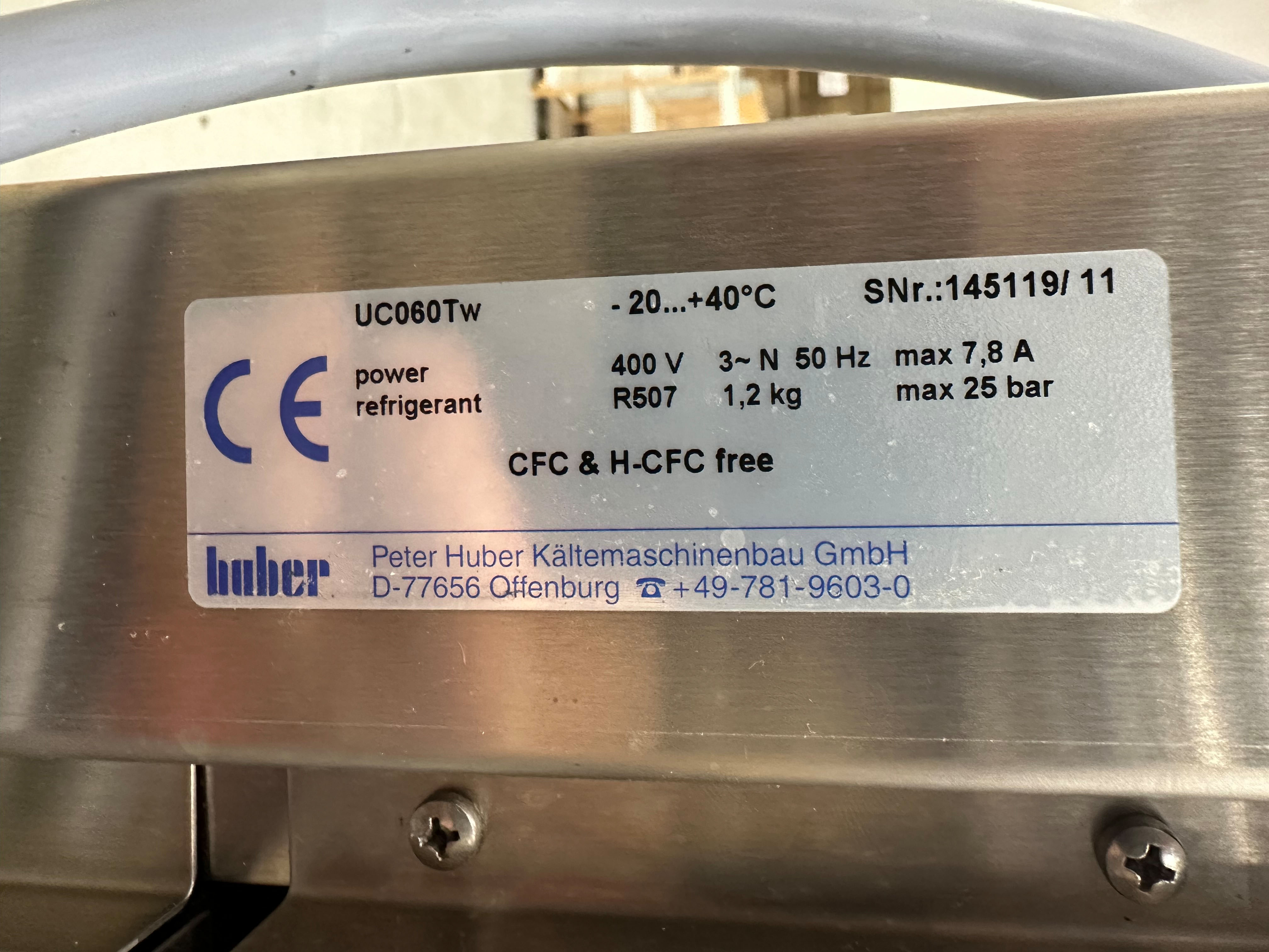 labstuff.eu - Huber UniChiller UC060Tw, 6kW cooling capacity, 2kW ...