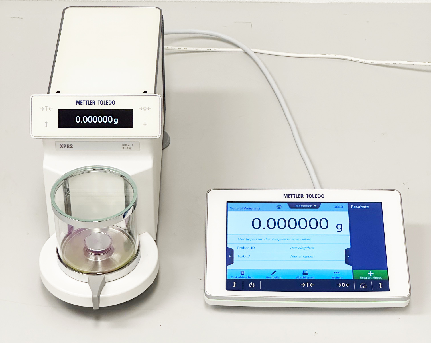 labstuff.eu - METTLER-TOLEDO Mikrowaage Excellence XPR2, Wägebereich: 2 ...
