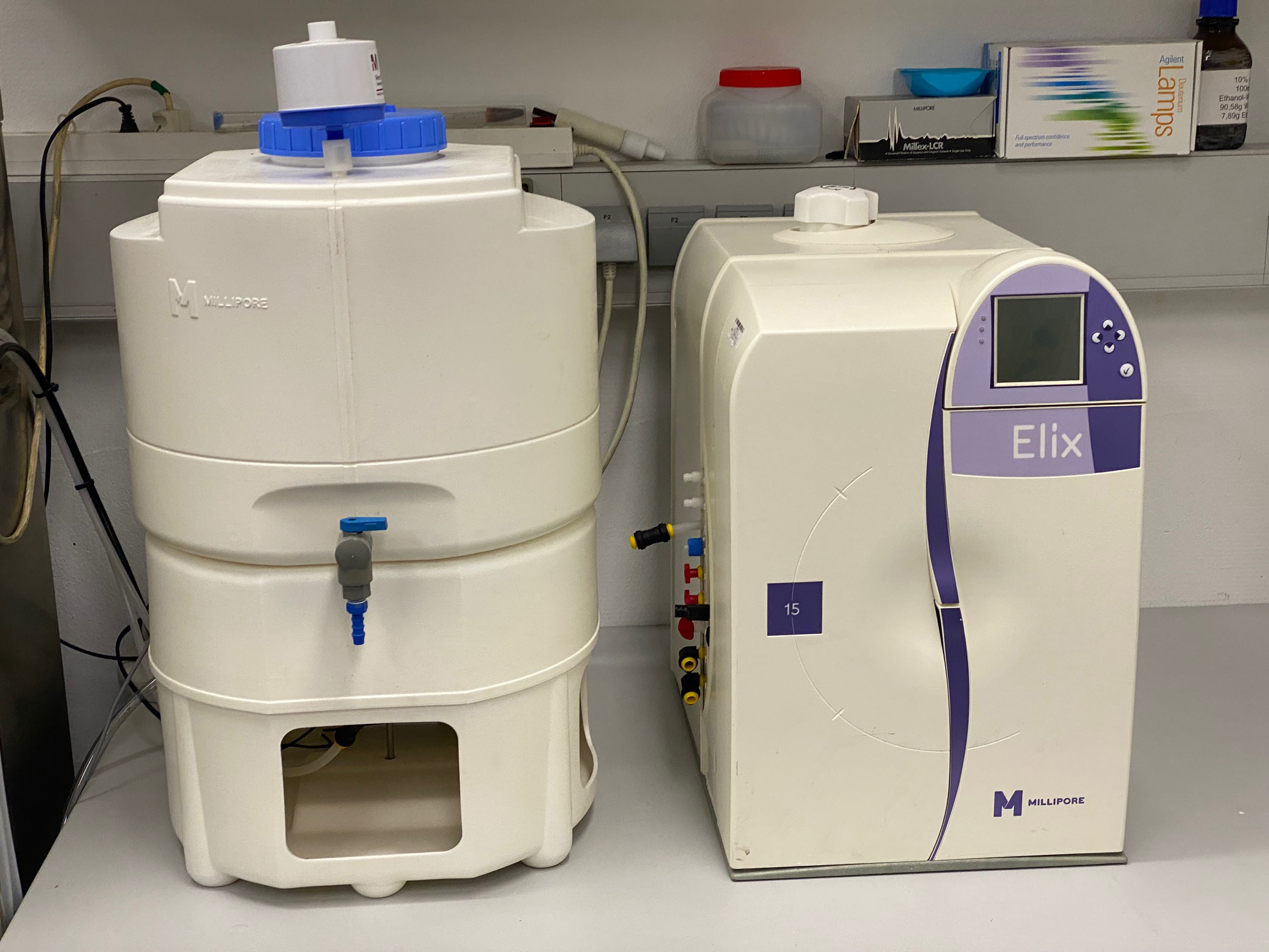 labstuff.eu - Millipore Elix15 Advantage with 30 L Storage