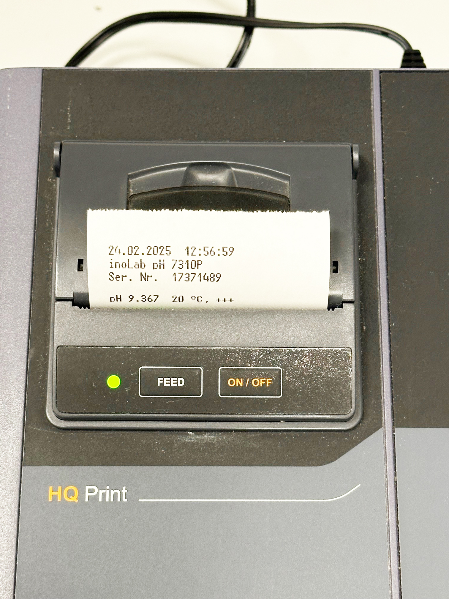 labstuff.eu - WTW inoLab® pH 7310P laboratory pH meter in mint ...