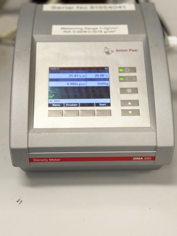 labstuff.eu - Anton Paar DMA 500 density meter