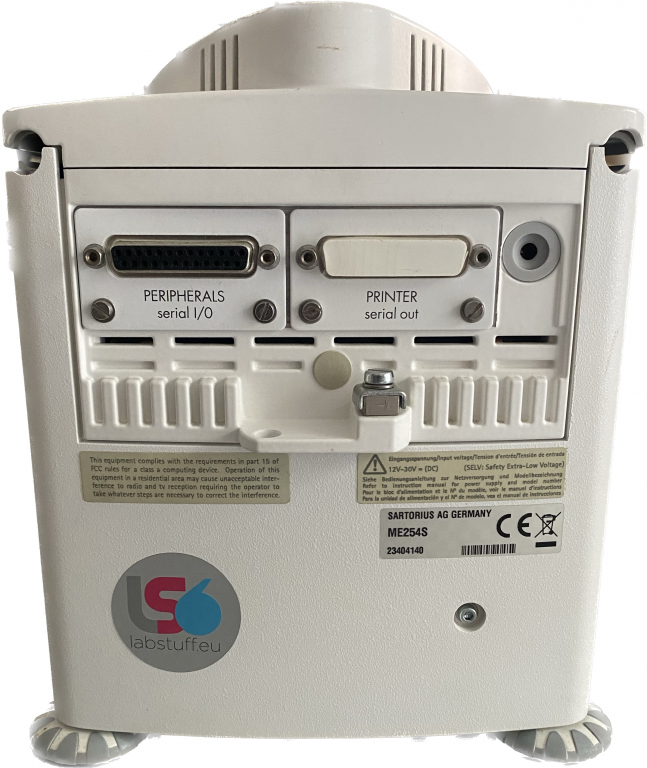 labstuff.eu - Sartorius Genius ME254S analytical balance 250g / 0,1mg